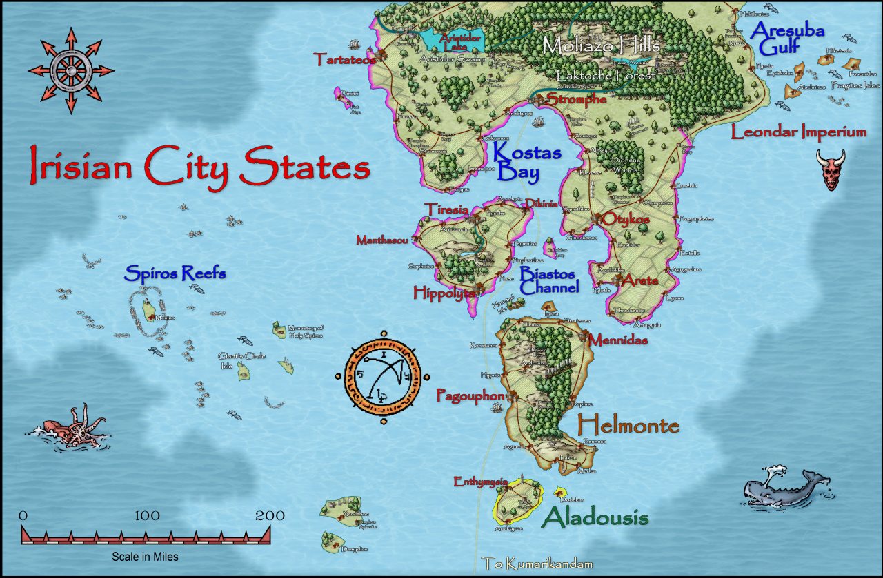 Browse Maps - Irisian City States - ProFantasy Community Atlas
