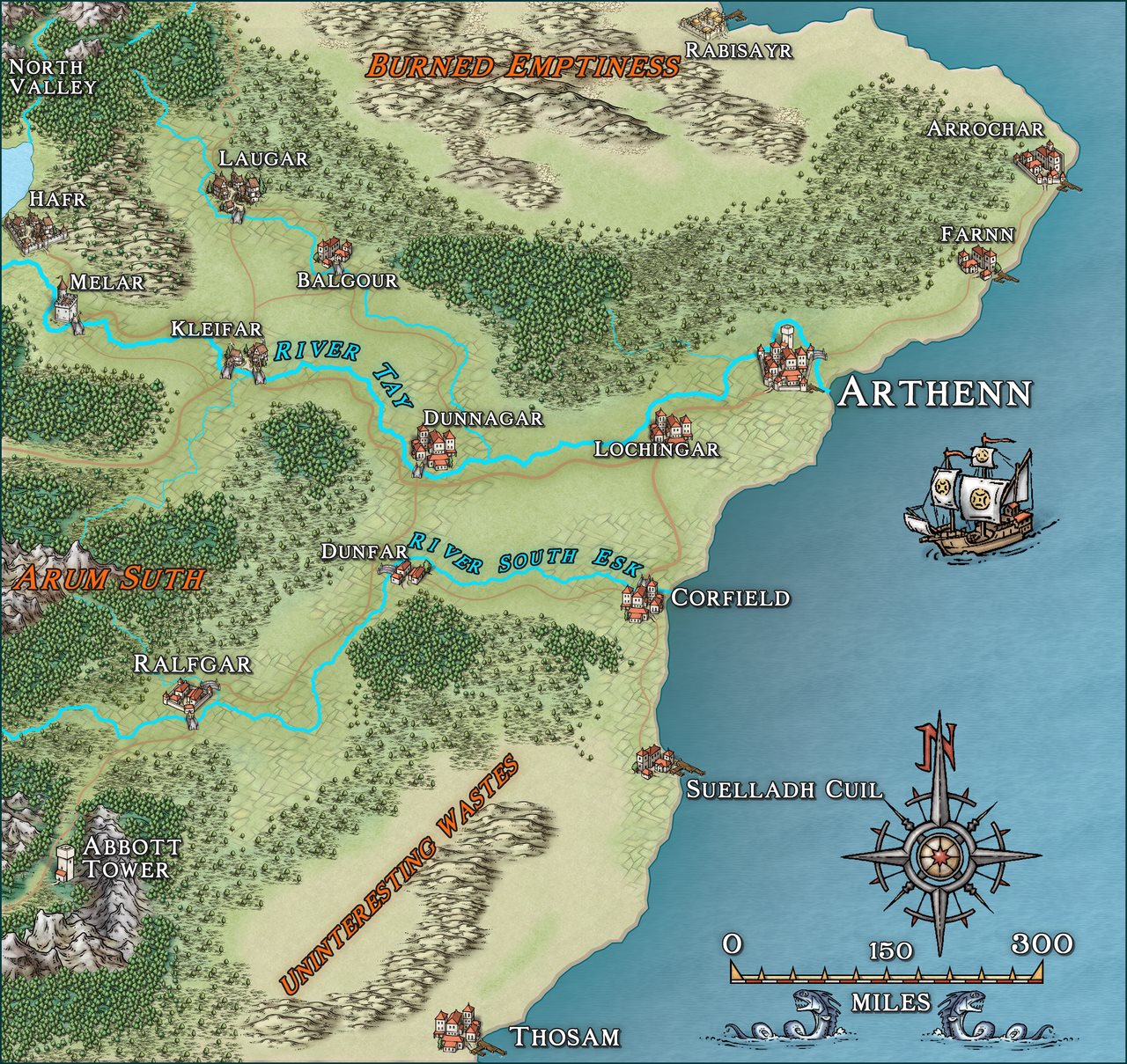 Browse Maps - Arthenn Region - ProFantasy Community Atlas
