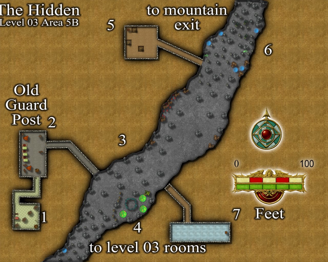 Browse Maps - The Hidden - Level 3b - ProFantasy Community Atlas