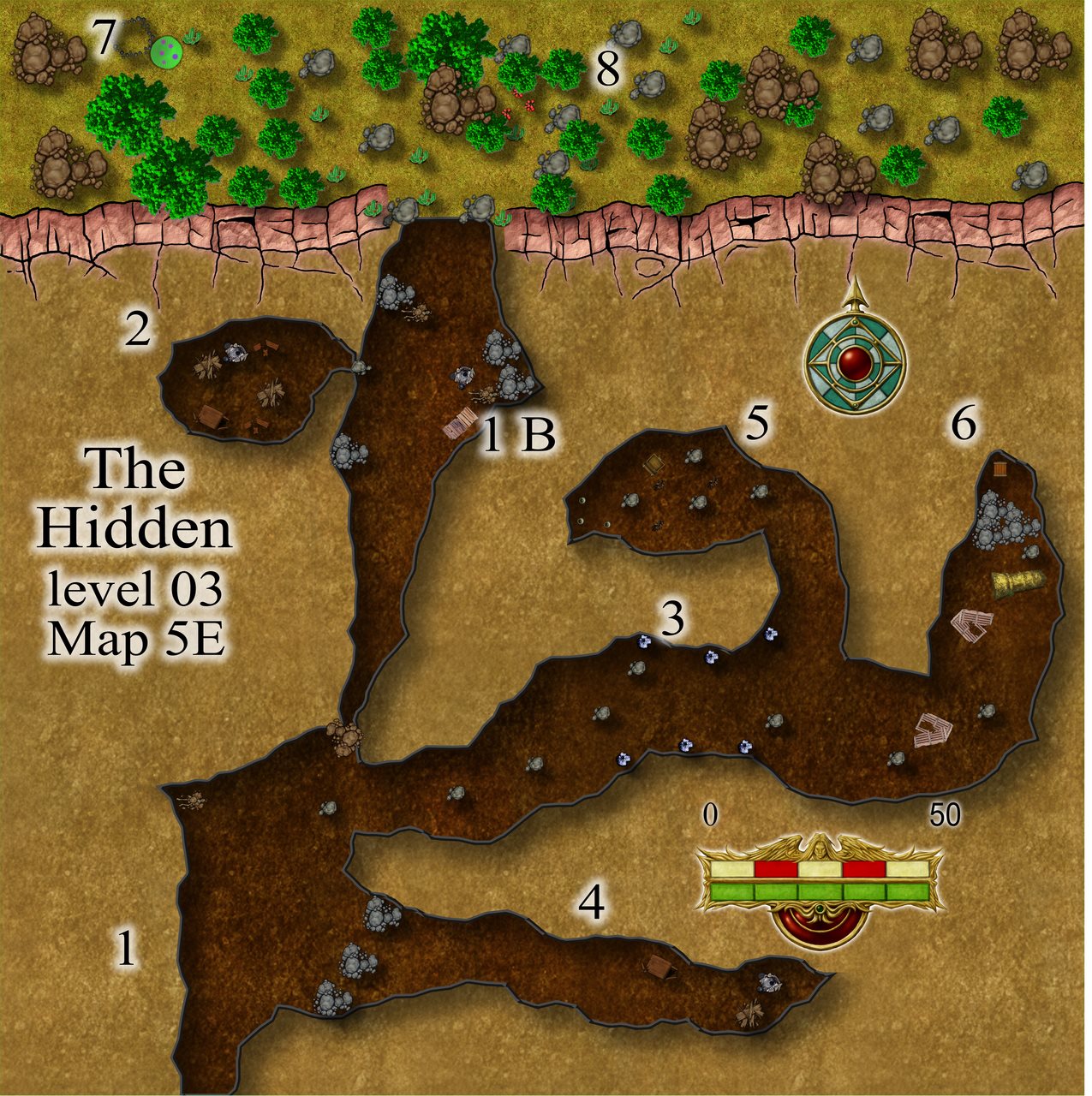 Browse Maps - The Hidden - Level 3e - ProFantasy Community Atlas