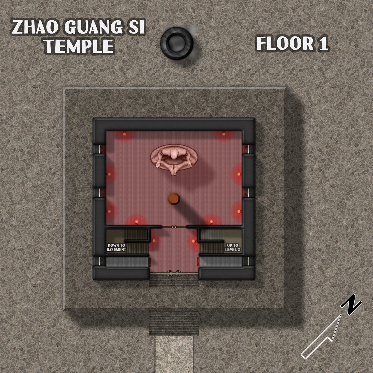 Browse Maps - Zhao Guang Si Temple - ProFantasy Community Atlas